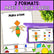 4 Season Themes Pattern Block Mats & Task Cards Bundle