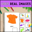 Adapted Books Special Education: First Words with Real Photos