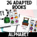 Adapted Books Alphabet, Shapes and Color - Special Education