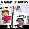 Adapted Books Alphabet, Shapes and Color - Special Education