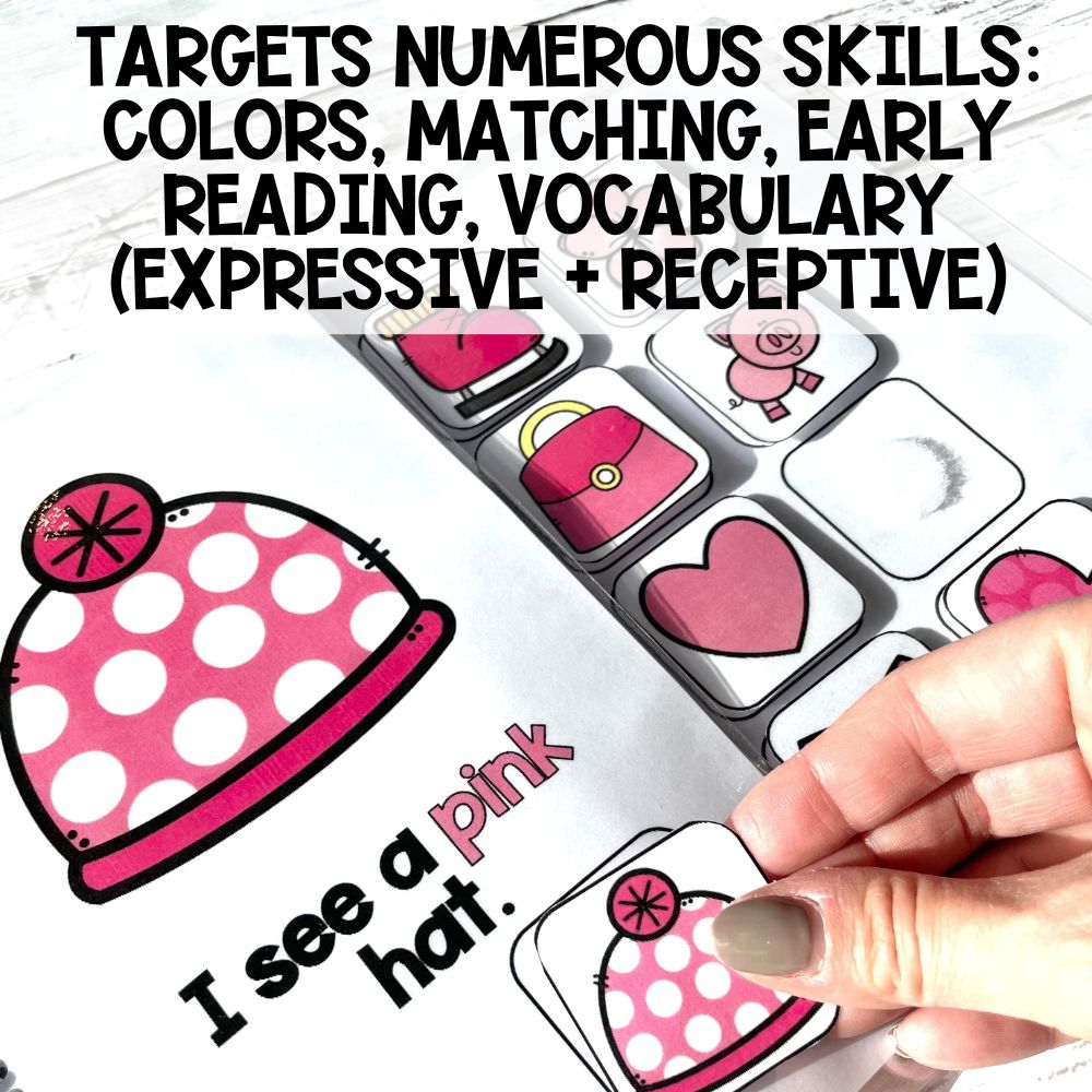 Adapted Color Books - Practice Colors and Build Vocabulary