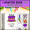 Alphabet Bundle - Adapted Books, Sorting Mats, Write The Room