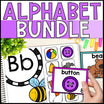 Alphabet Bundle - Adapted Books, Sorting Mats, Write The Room