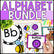 Alphabet Bundle - Adapted Books, Sorting Mats, Write The Room