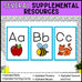 Alphabet Bundle - Adapted Books, Sorting Mats, Write The Room