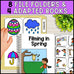 April Basic Concepts Worksheets for Special Education: ELA and Math