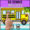 Circle Time Songs Bundle Music Activities - Special Education