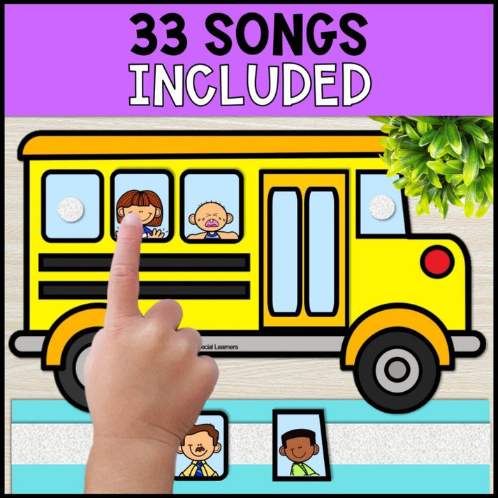 Circle Time Songs Bundle Music Activities - Special Education