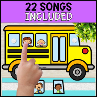 Circle Time Songs Bundle Music Activities - Special Education