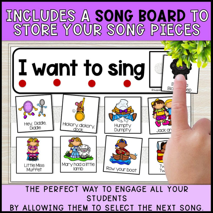 Circle Time Songs Bundle Music Activities - Special Education