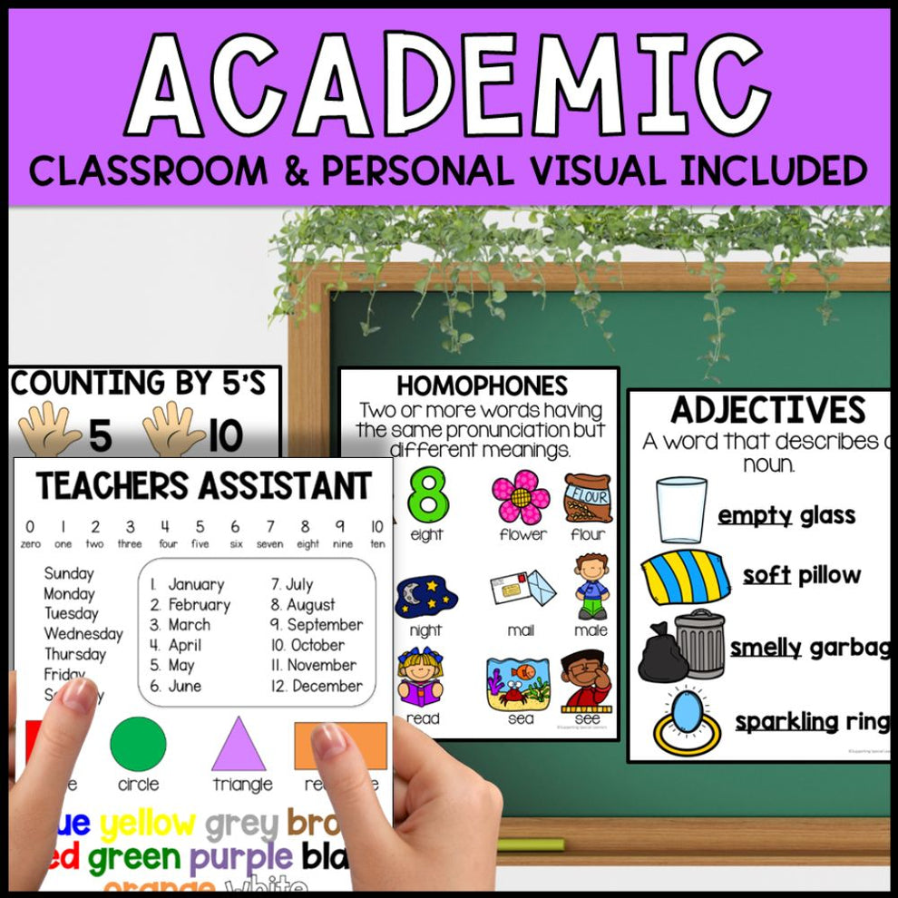 Classroom Visuals: Schedules, Behavior Supports & More
