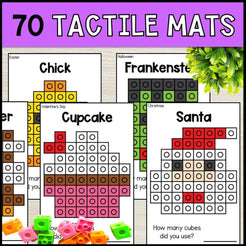 Fine Motor Activities Connecting Cubes Activities - Holidays