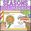 Fine Motor Dot Marker Bundle for Special Education - 4 Seasons
