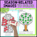 Fine Motor Dot Marker Bundle for Special Education - 4 Seasons