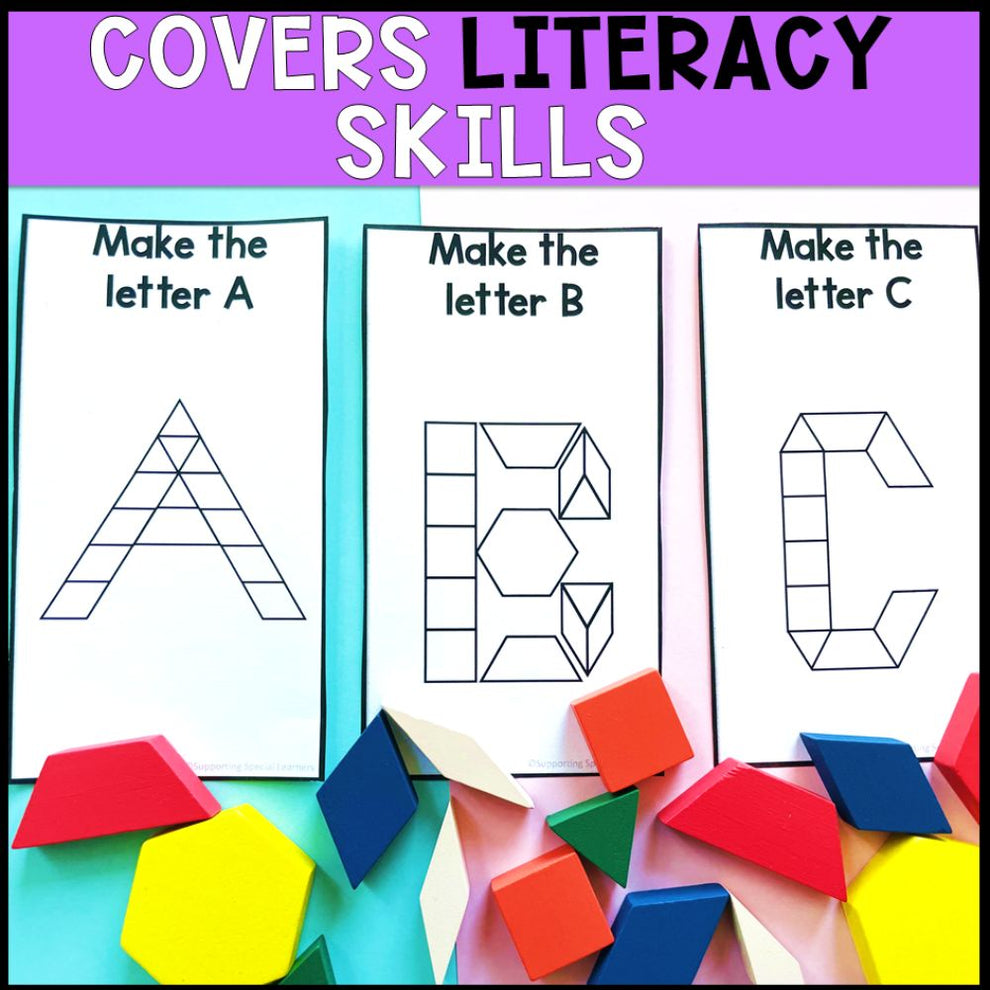 Fine Motor Activity Mats Bundle: Letters & Numbers