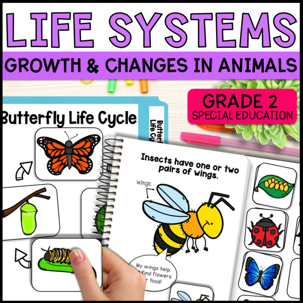 Growth and Changes in Animals Grade 2 Adapted Science Special Ed