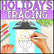 Holiday Tracing Worksheets and Fine Motor Activities Bundle