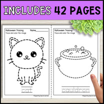 Holiday Tracing Worksheets and Fine Motor Activities Bundle