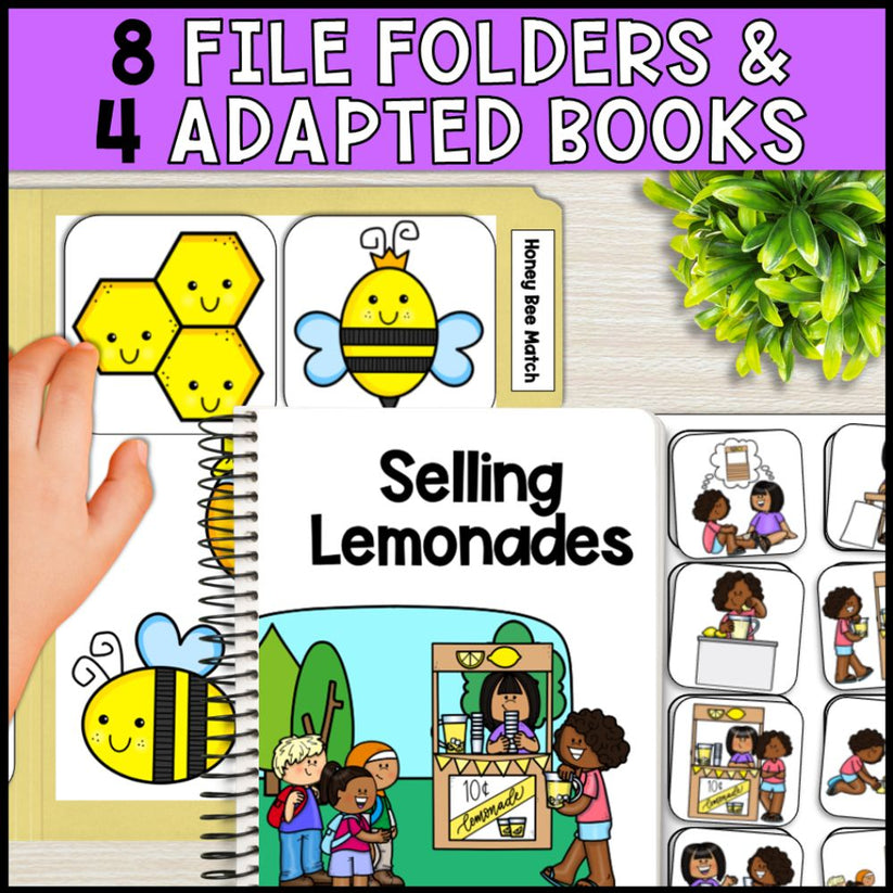 June Basic Concepts Worksheets for Special Education: ELA and Math