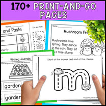 May Basic Concepts Worksheets for Special Education: ELA and Math