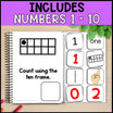 Number Adapted Books for SPED: Counting & Number Recognition
