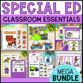 Special Education Classroom Essentials Mega Bundle