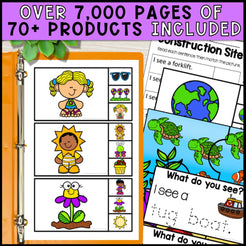 Special Education Classroom Essentials Mega Bundle