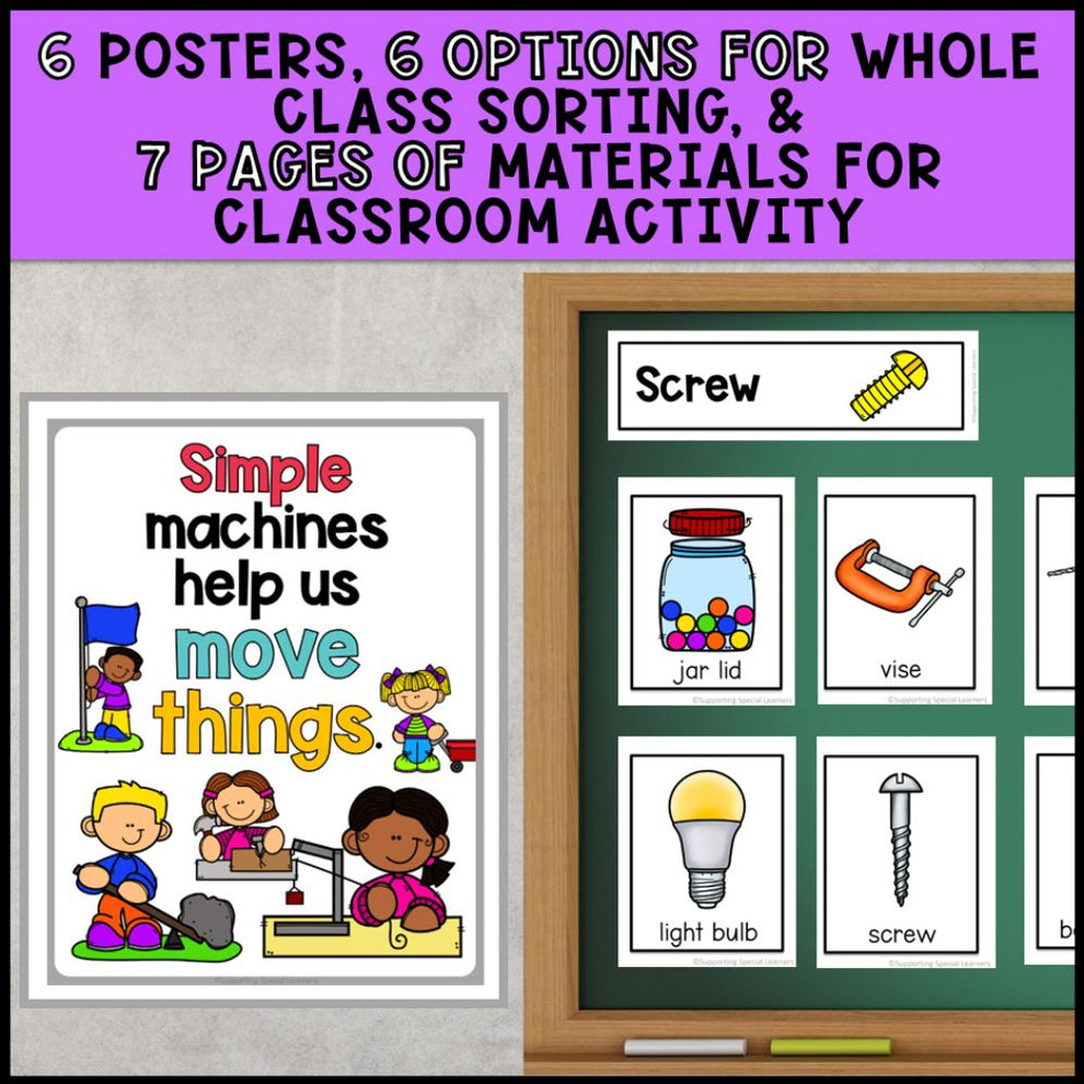 Structures and Mechanisms Grade 2 Adapted Science Special Education