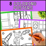 Women's History Month Adapted Books & Poster Activities