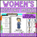 Women's History Month Adapted Books & Poster Activities