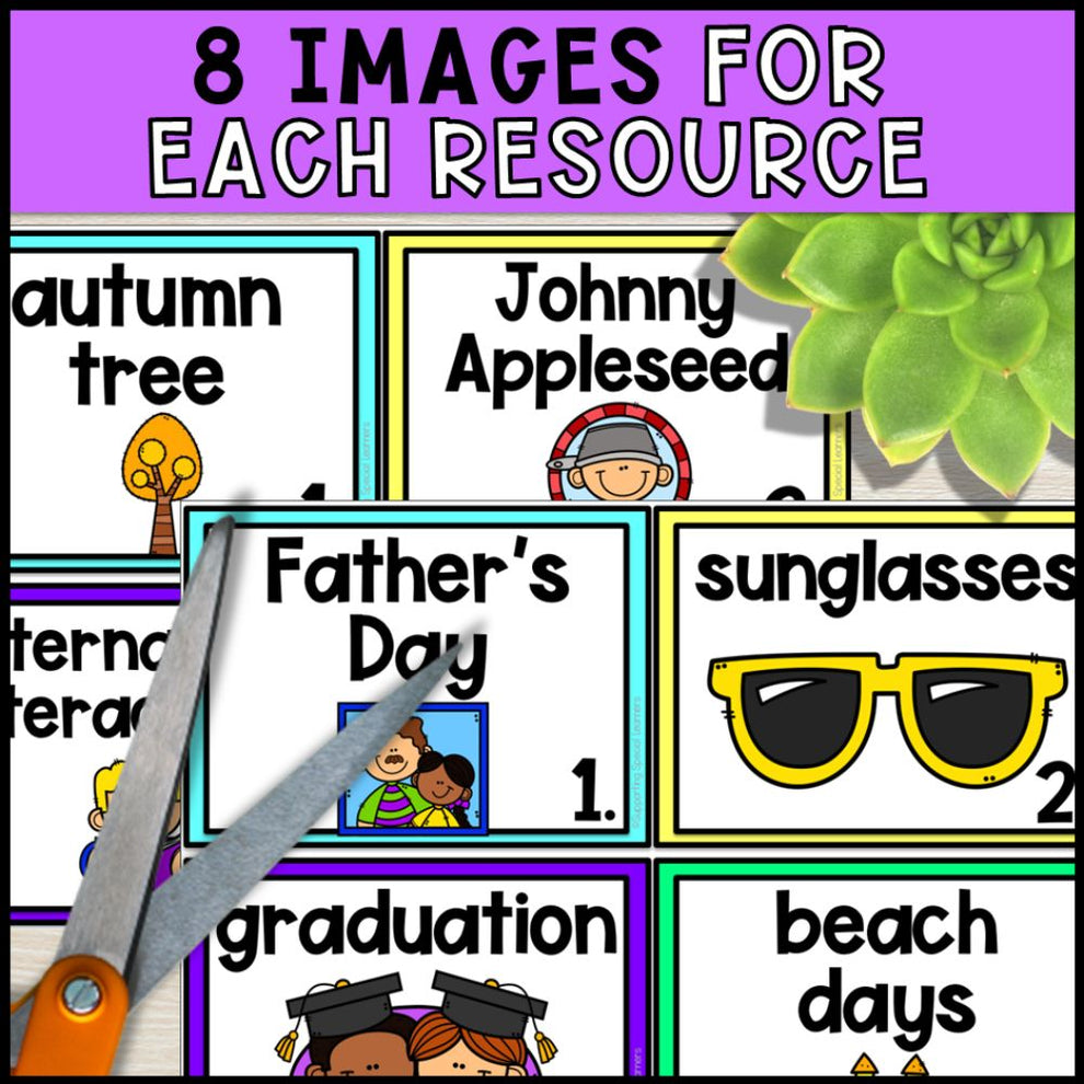Write The Room Growing Bundle for Kindergarten and Special Ed