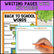 Write The Room Growing Bundle for Kindergarten and Special Ed